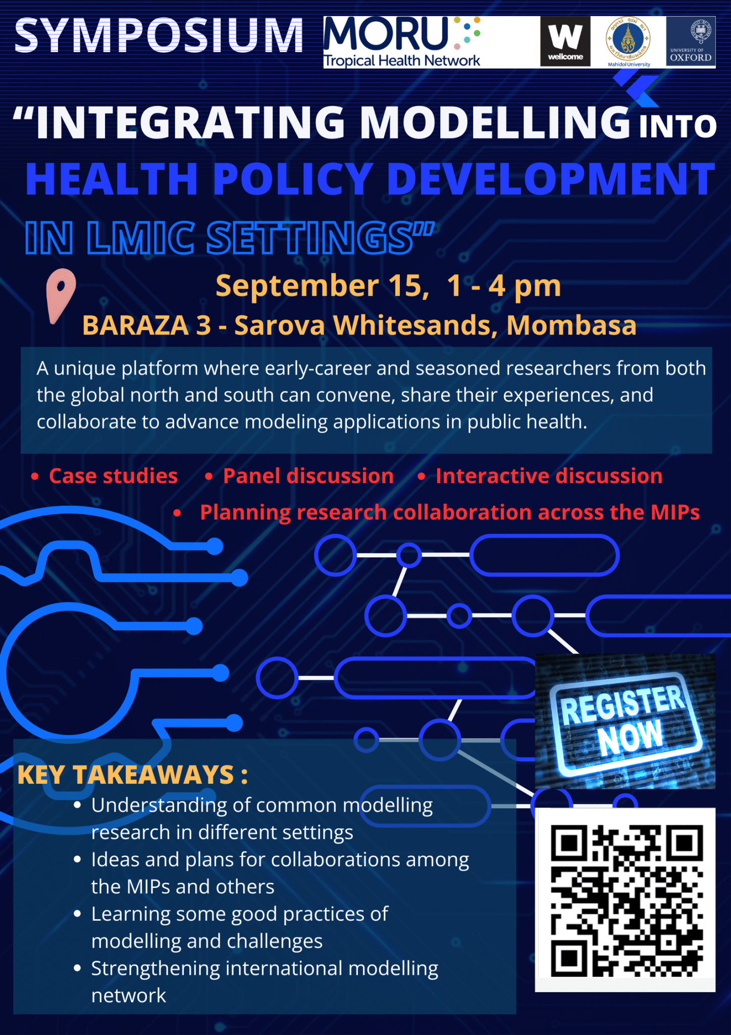 Pre-conference symposium : Integrating Modelling into Health Policy ...